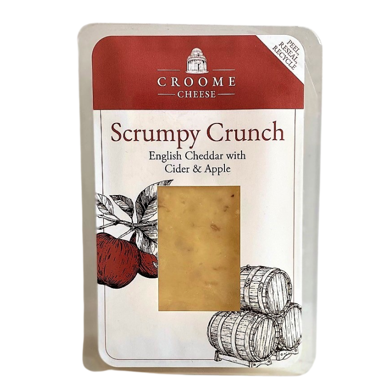 Croome Cheese - The Scrumpy (Cider & Apple) (6 x 150g) - The Cress Company